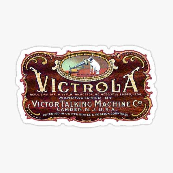 "Victrola " Sticker for Sale by PoolHouses | Redbubble