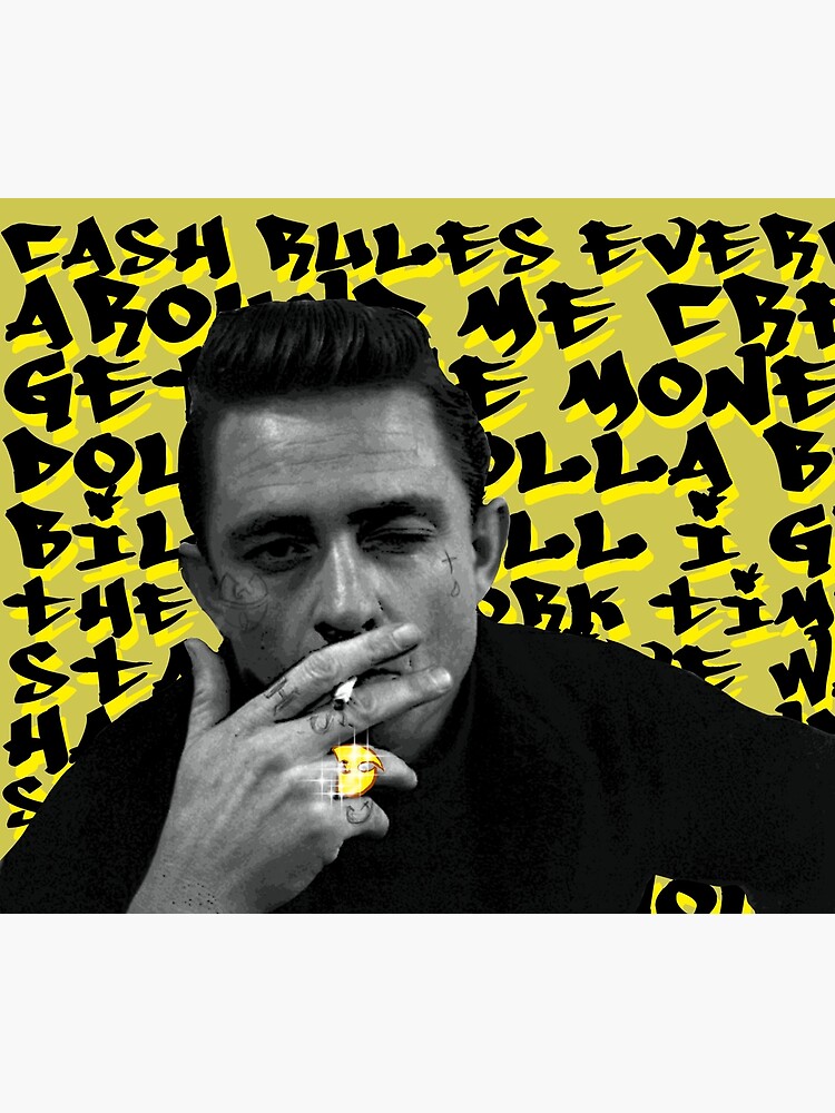 "Cash Rules Everything Around Me" Poster for Sale by FrontlineCustom ...