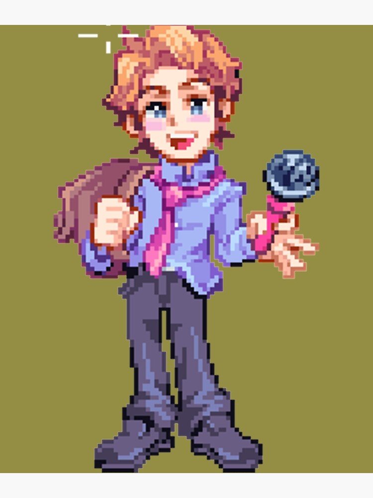 "Senpai Sprite von Friday Night Funkin Essential" Poster von DaisyShirt ...