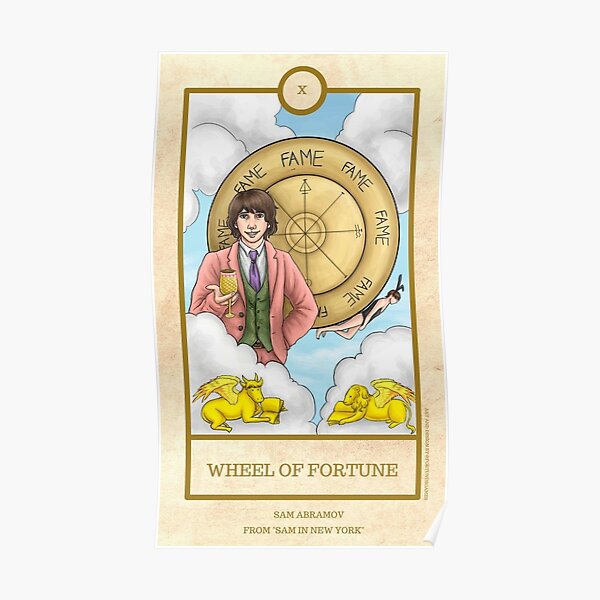 "X: WHEEL OF FORTUNE - SAM ABRAMOV" Poster for Sale by FortunusGames ...