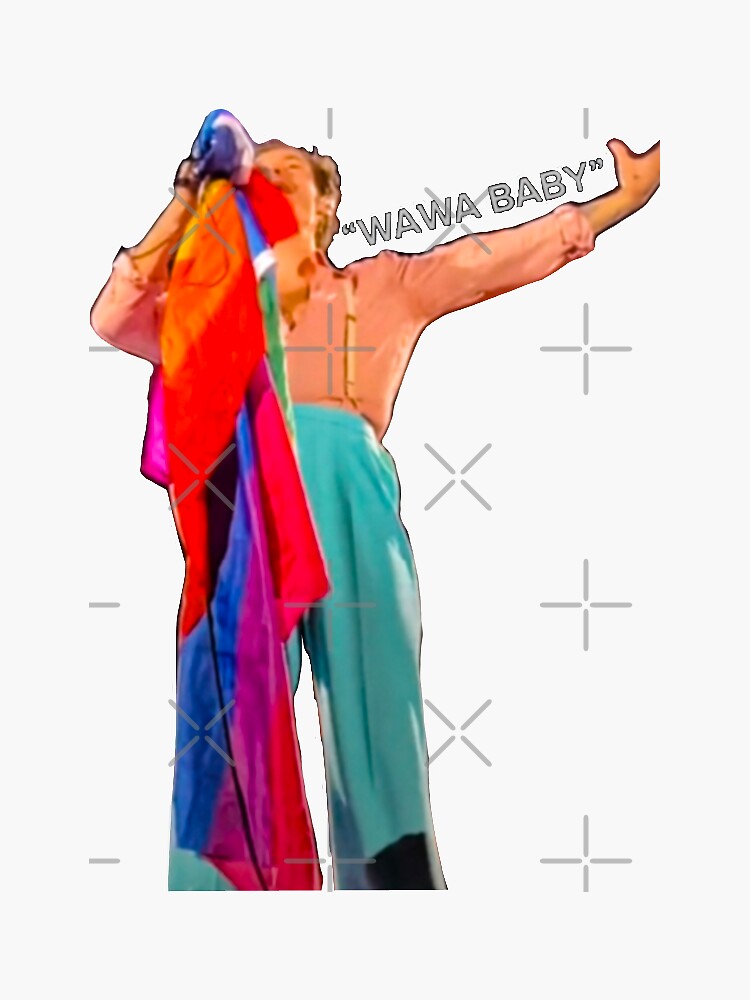 "Harry Styles Wawa Baby" Sticker for Sale by buzzandclink | Redbubble