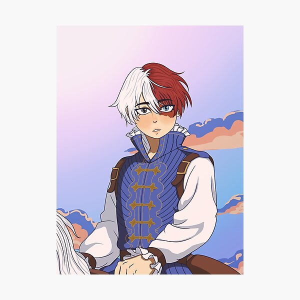 "Prince Shoto Todoroki" Photographic Print by Arcanislumis | Redbubble