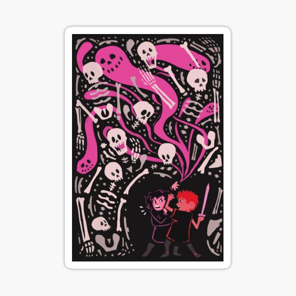 "old rivals" Sticker for Sale by alex siple | Redbubble