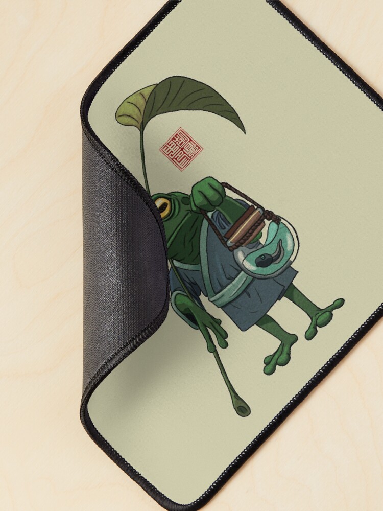 "A Frog and His Son" Mouse Pad for Sale by DingHuArt | Redbubble