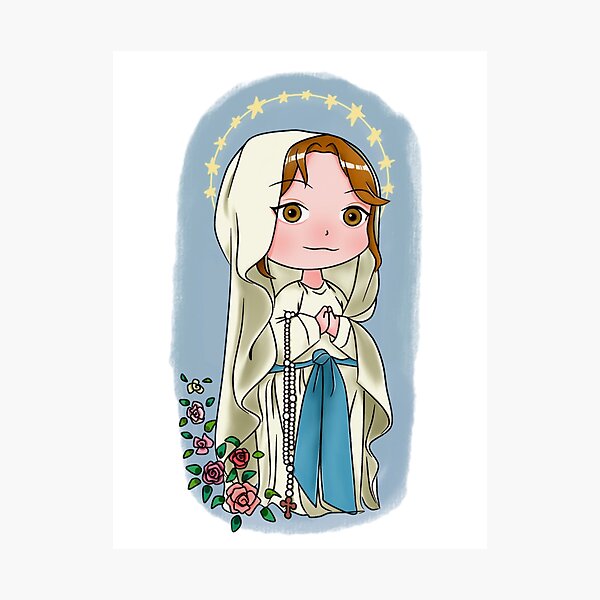 Stationery Templates Cute Saints Saints Religious Clipart Our Lady of ...