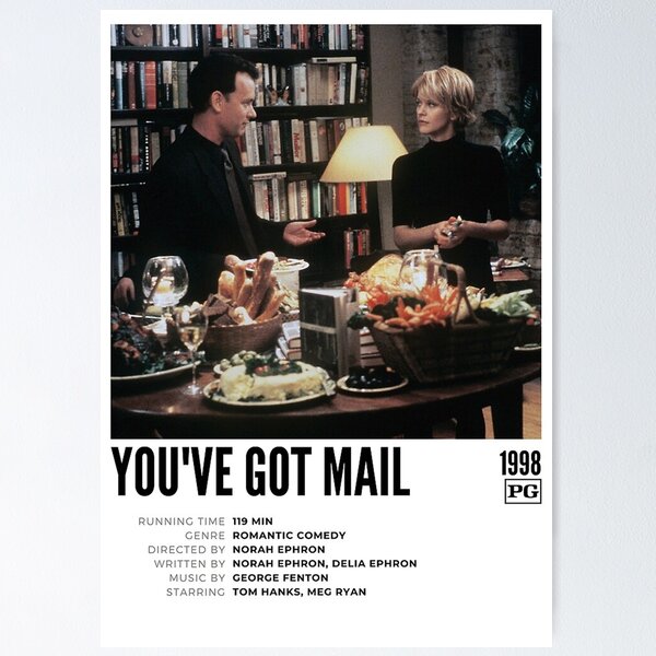 "You've Got Mail (1998)" Poster for Sale by anthonysmiley | Redbubble