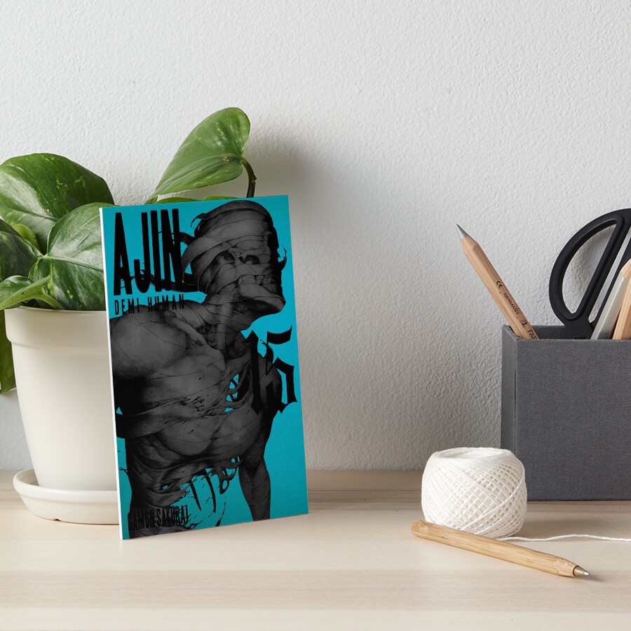 "Ajin black ghost" Art Board Print by AnimePops | Redbubble