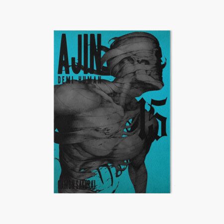 "Ajin black ghost" Art Board Print by AnimePops | Redbubble