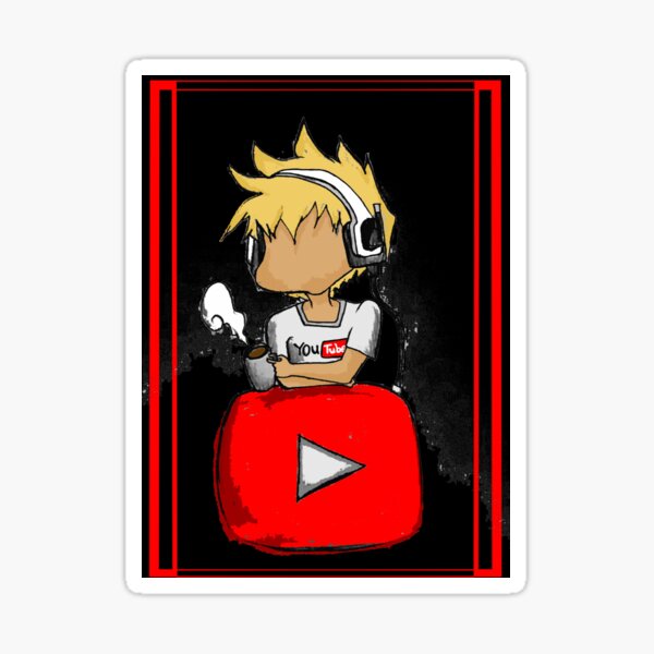 "Youtuber vlogger " Sticker for Sale by ShdDesigner | Redbubble