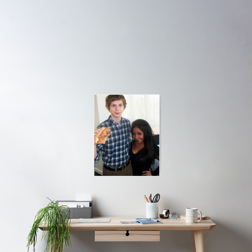 "Michael and Snooki Poster" Poster for Sale by bigguzzito | Redbubble