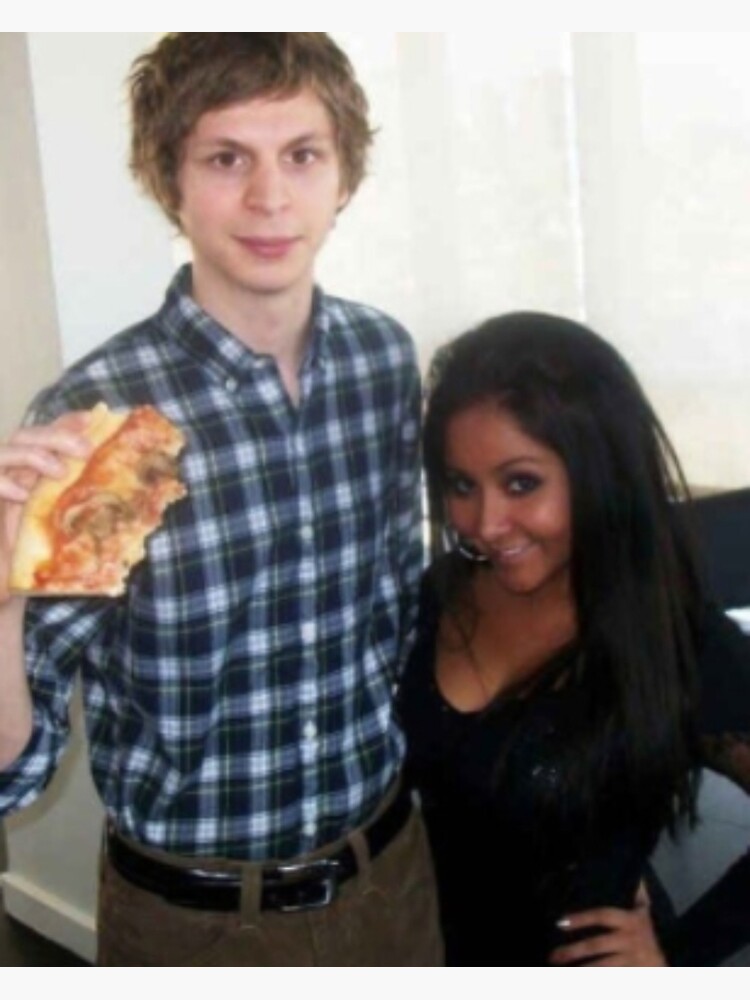 "Michael and Snooki Poster" Poster for Sale by bigguzzito | Redbubble