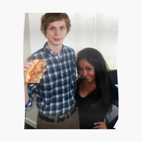 "Michael and Snooki Poster" Poster for Sale by bigguzzito | Redbubble