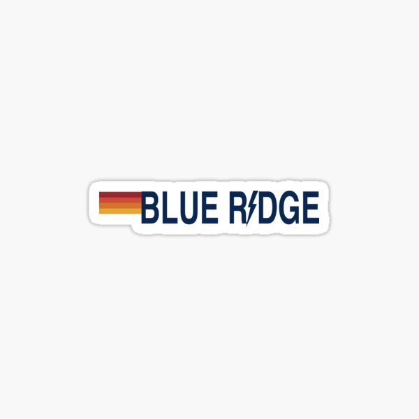 "Camp Blue Ridge Sticker" Sticker for Sale by dddesignsnj | Redbubble