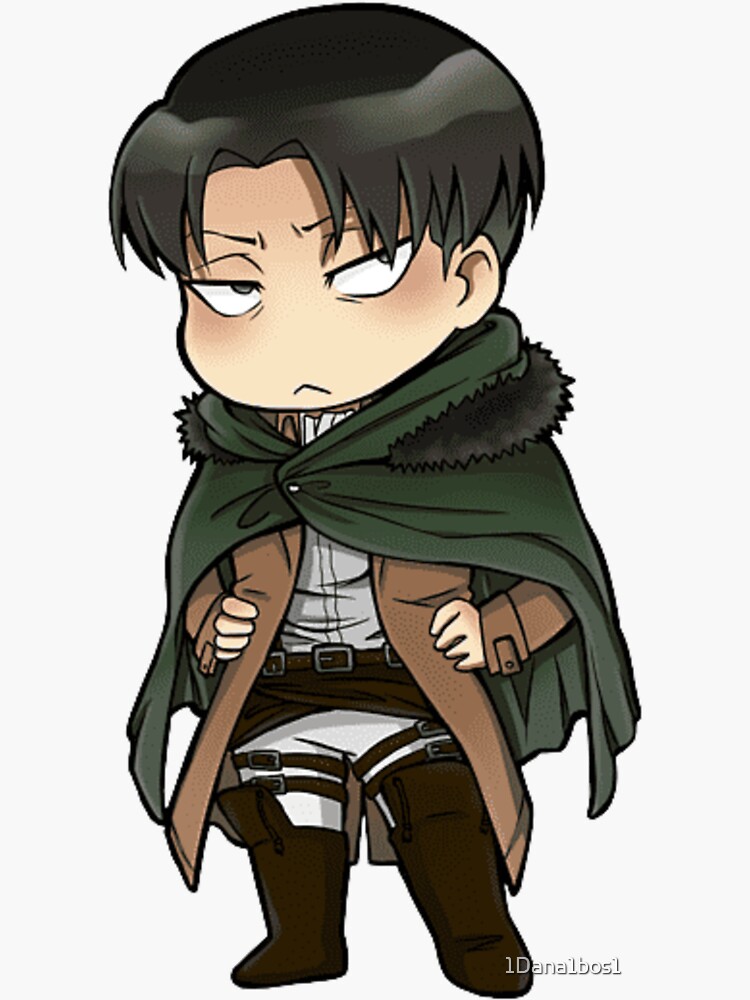 "Levi AOT" Sticker for Sale by 1Dana1bos1 | Redbubble