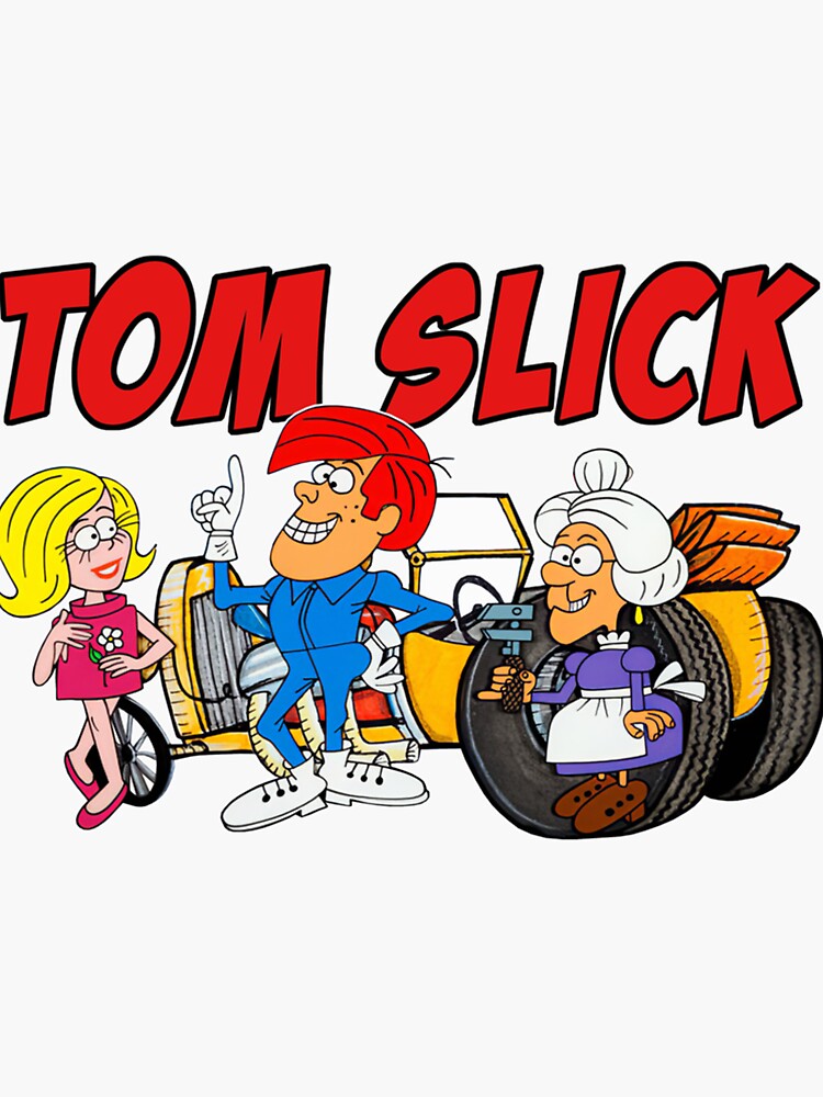 "Tom Slick Classic T-Shirt| Perfect Gift" Sticker for Sale by mariodela ...