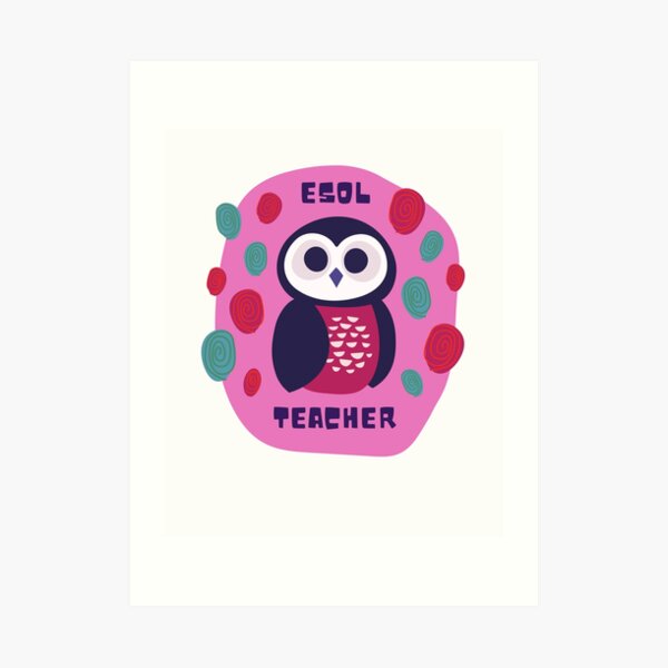 " ESOL Teacher sticker, Esol teacher,students esol teacher sticker" Art ...