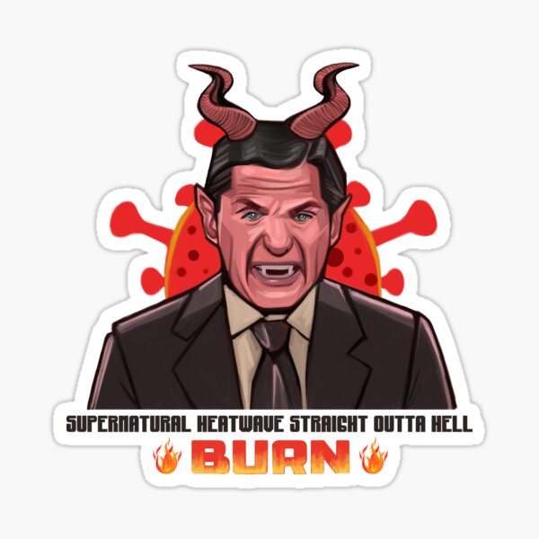 "Coronavirus Satanic Kenneth Copeland : Straight outta hell" Sticker ...