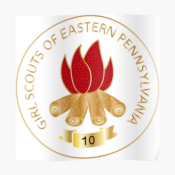 "GSEP 10 Year Anniversary Pin" Poster for Sale by Sierra13 | Redbubble