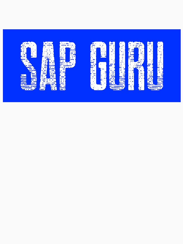 "SAP-GURU" T-Shirt von JerseyBoysTees | Redbubble