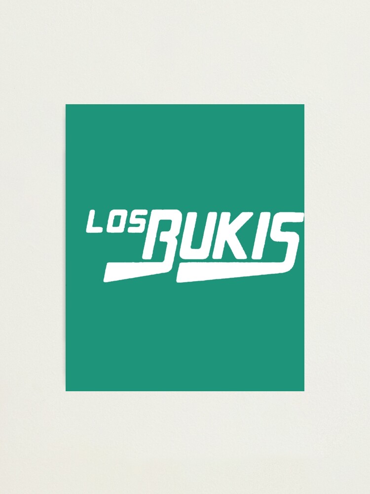 "Los Bukis LOGO (Blanco) Essential " Photographic Print by Unhloivfdrer ...