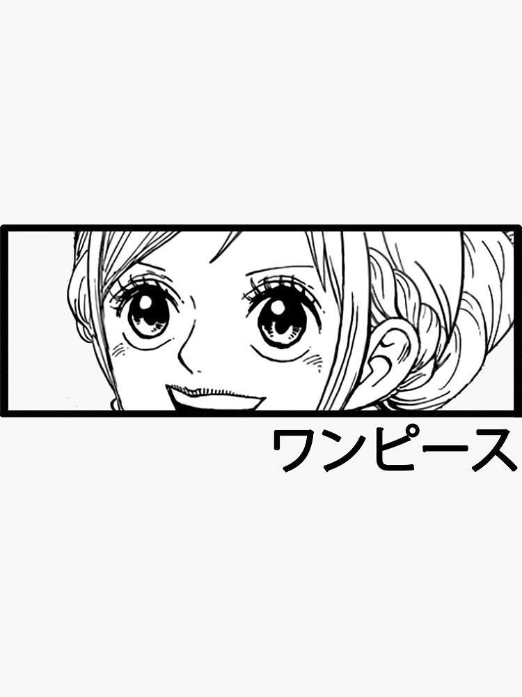 "Nami Eyes" Sticker for Sale by toniklutch | Redbubble