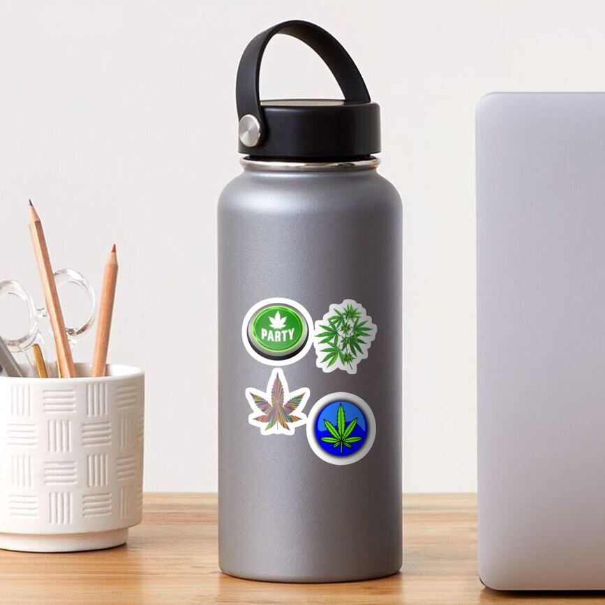 "WEED STICKER PACK, " Sticker for Sale by jmed70 | Redbubble