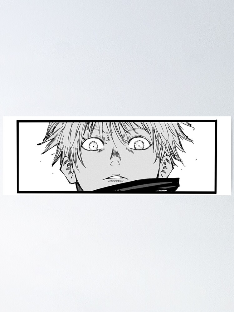 "Gojo Satoru Block Design" Poster for Sale by keelsome | Redbubble