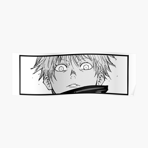 "Gojo Satoru Block Design" Poster for Sale by keelsome | Redbubble