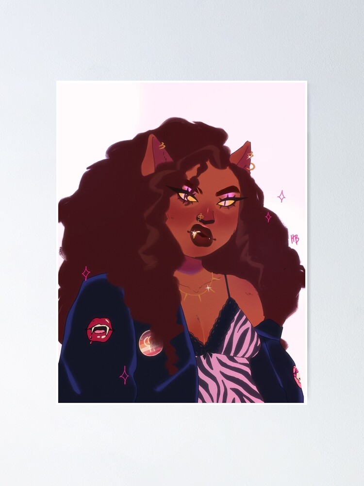 "Monster High Clawdeen Wolf" Poster for Sale by HoneyBlaze | Redbubble