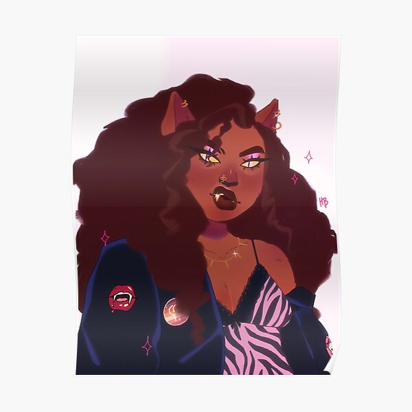 "Monster High Clawdeen Wolf" Poster for Sale by HoneyBlaze | Redbubble