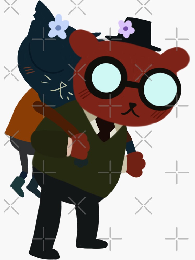 "mae & angus nitw !!" Sticker for Sale by lokifriggason | Redbubble