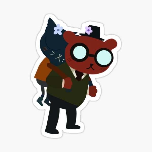 "mae & angus nitw !!" Sticker for Sale by lokifriggason | Redbubble