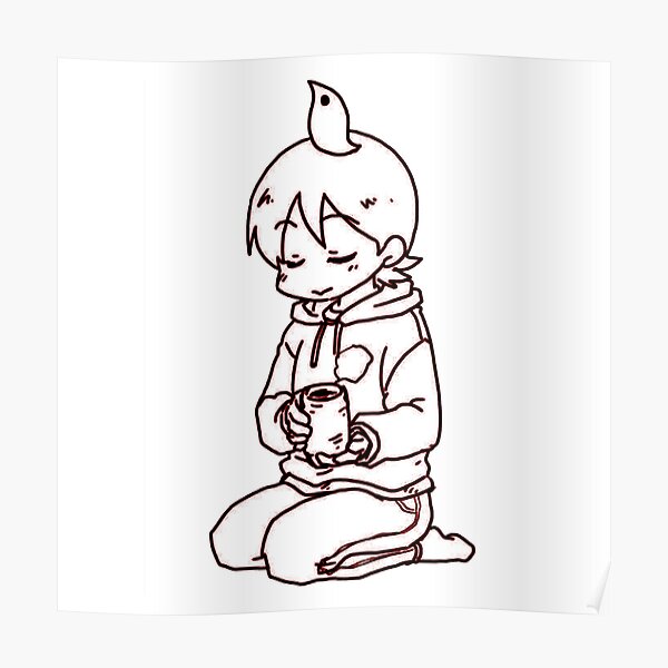 Póster «Nichijou yuuko icon manga» de Animecomic | Redbubble