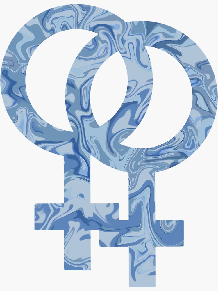 "wlw sign sky blue marble" Sticker by laiasofia | Redbubble