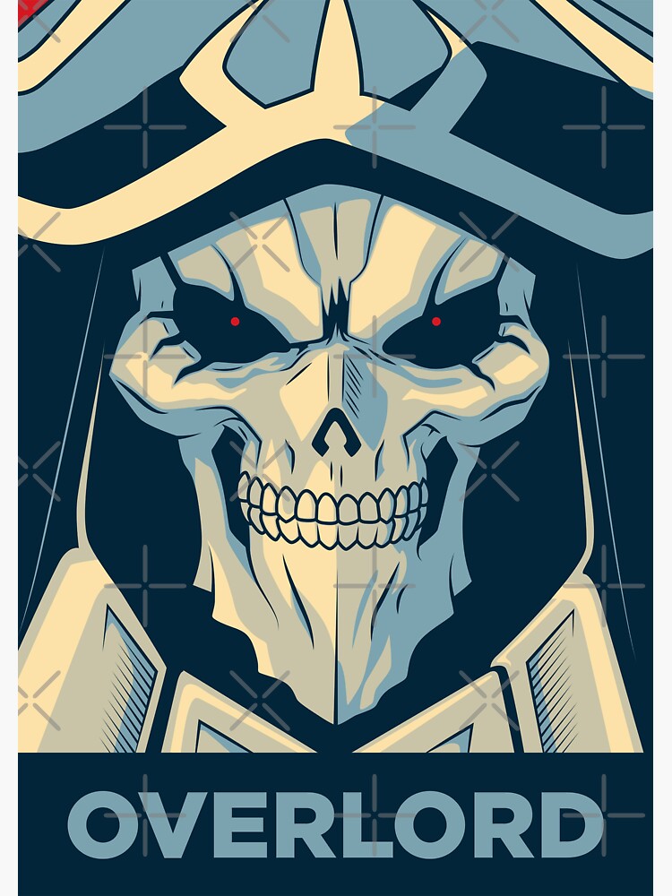 "Overlord" Sticker for Sale by SunRamen | Redbubble