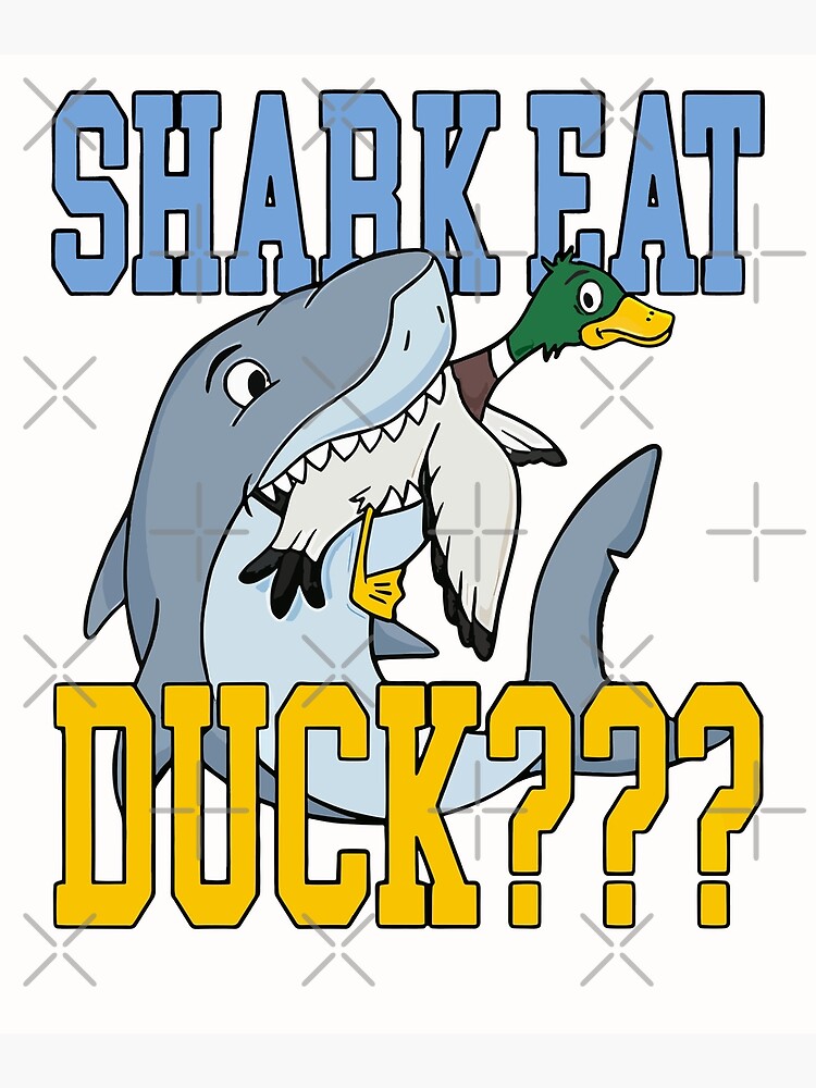 Shark Eating Duck