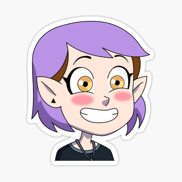 "Amity Blight | The Owl House" Sticker for Sale by mirijarts | Redbubble