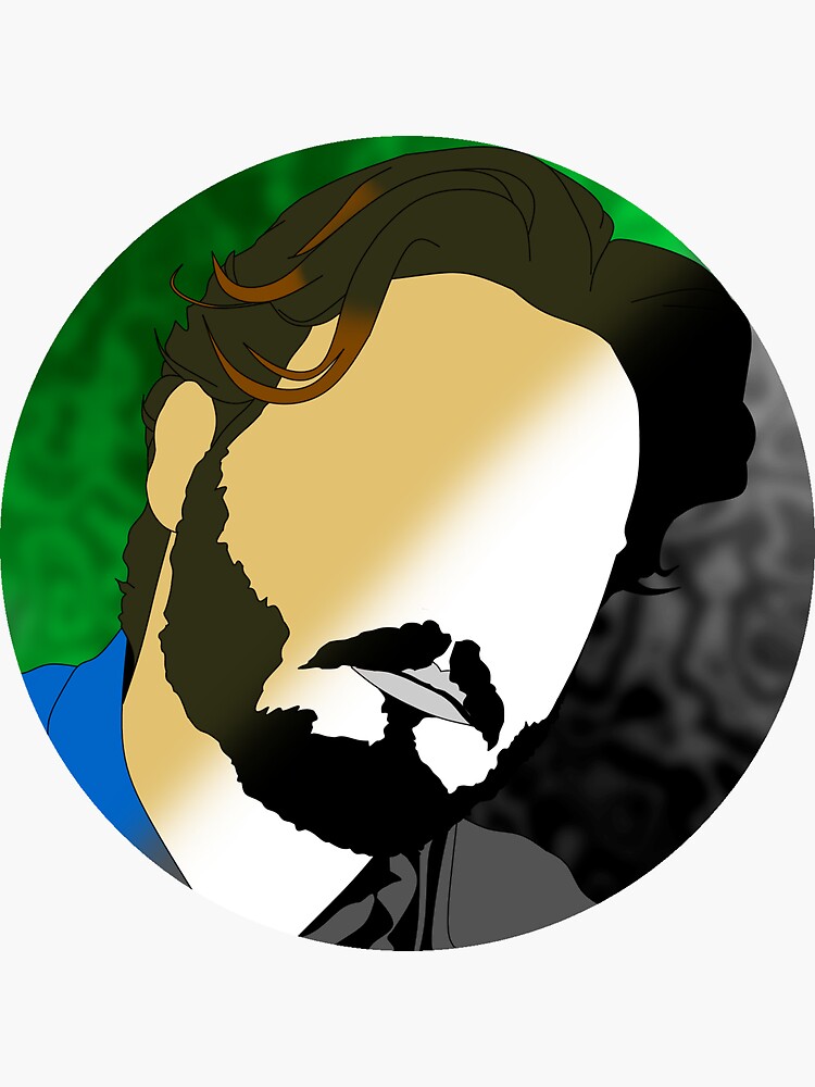 "Noah Horner Cartoon Icon" Sticker for Sale by NoahPHorner | Redbubble