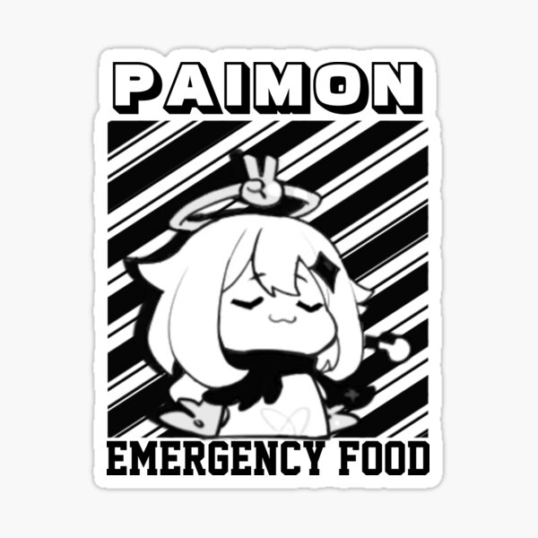 "Paimon" Sticker for Sale by Senfynez | Redbubble
