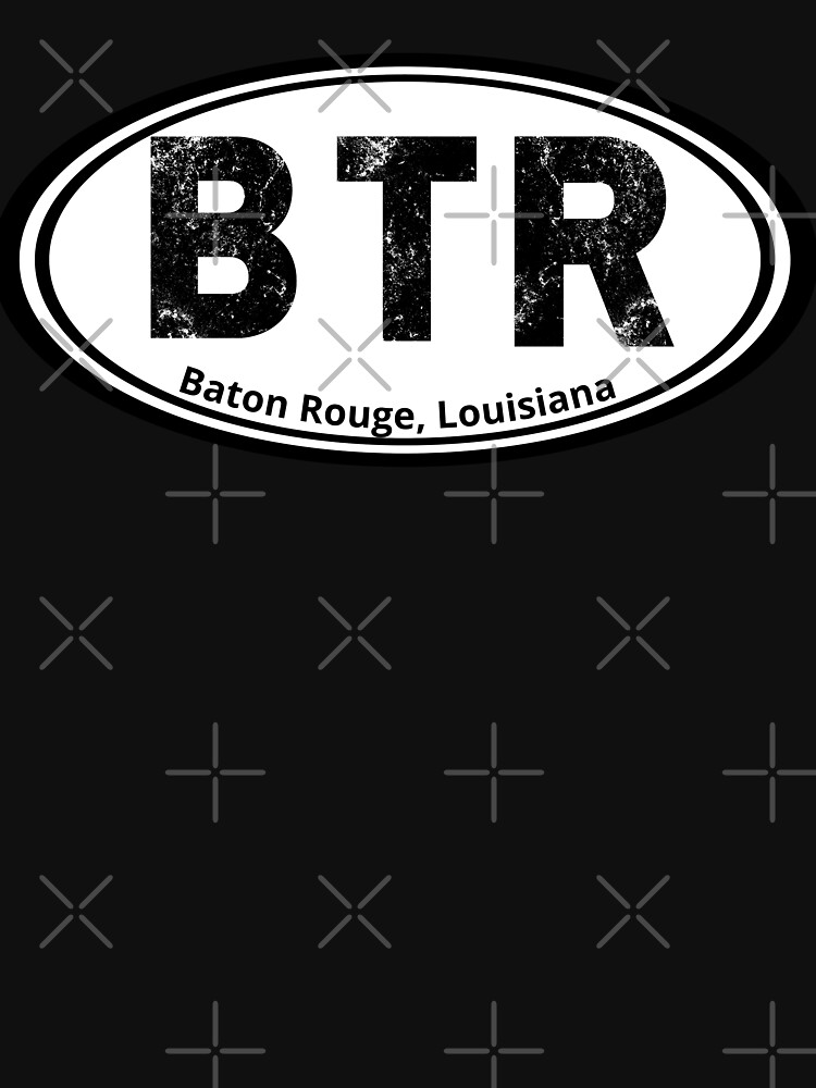 "Baton Rouge, Louisiana Pride Call Letters" Essential T-Shirt for Sale ...