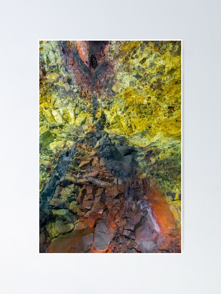 "Inside the volcano II" Poster for Sale by DianaC | Redbubble