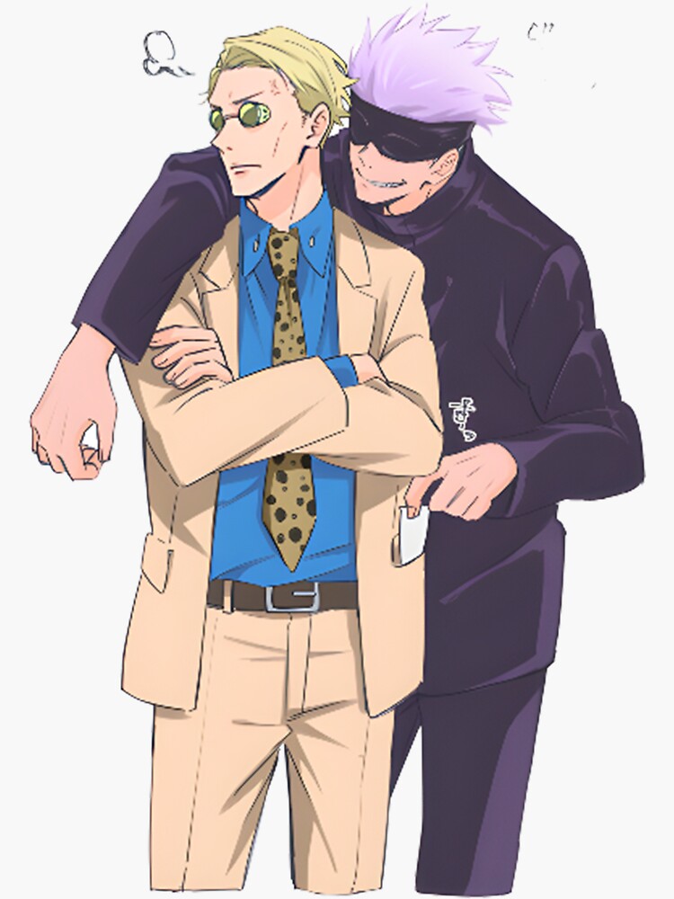 " Nanami and gojo" Sticker for Sale by carlashop | Redbubble
