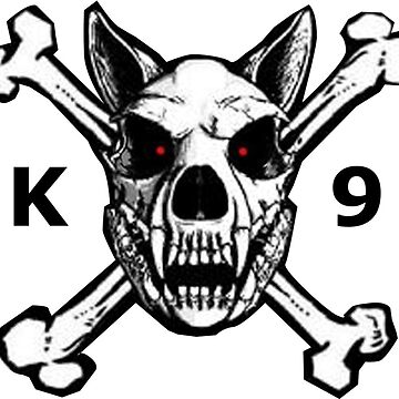 "K9- DOG" Sticker for Sale by RENAGADE4LYF | Redbubble