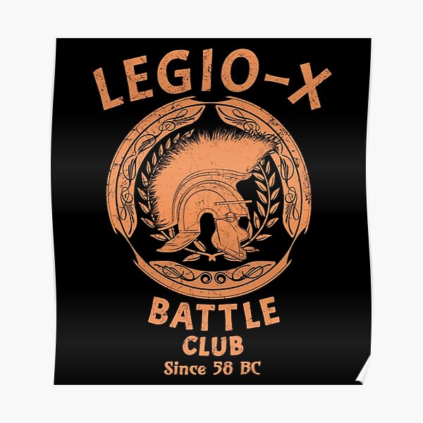 "Kopie von Legio X" Poster for Sale by NicGrayGraphic | Redbubble