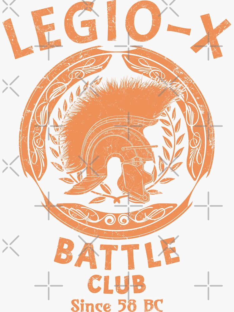 "Kopie von Legio X" Sticker for Sale by NicGrayGraphic | Redbubble