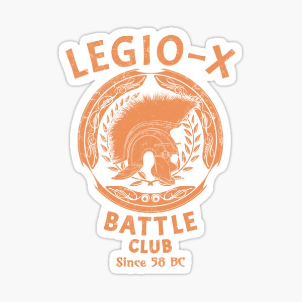 "Kopie von Legio X" Sticker for Sale by NicGrayGraphic | Redbubble