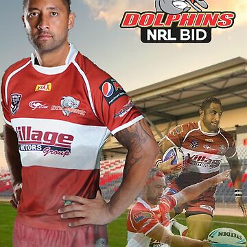 "Redcliffe Dolphins" Poster for Sale by coolcat5life | Redbubble