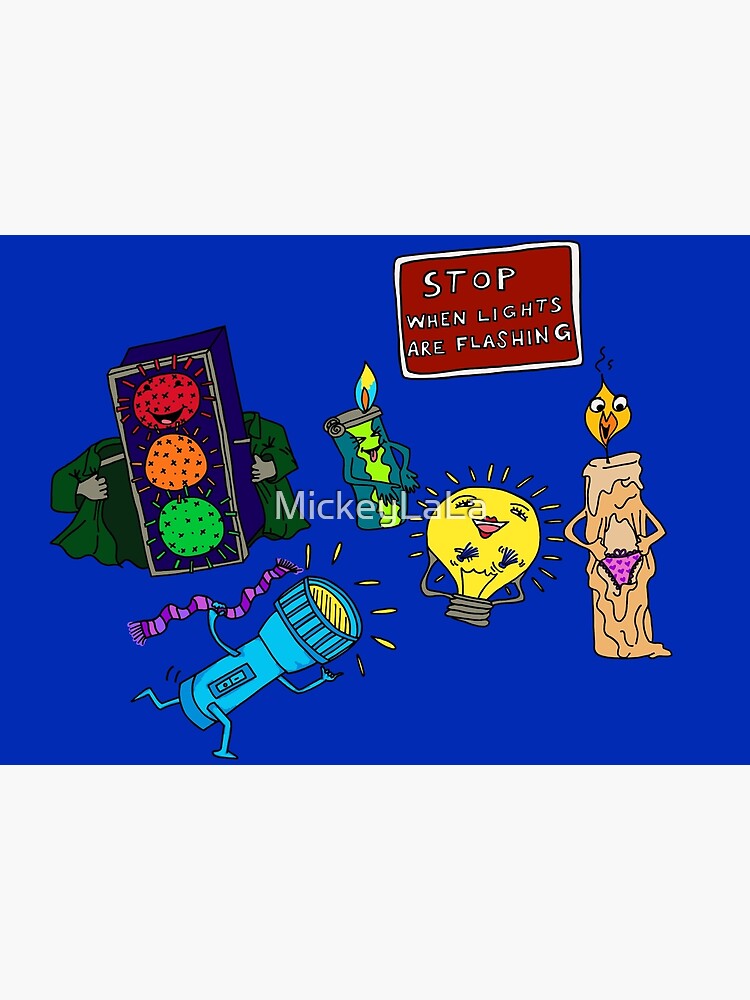 "Flashing Lights" Poster by MickeyLaLa | Redbubble