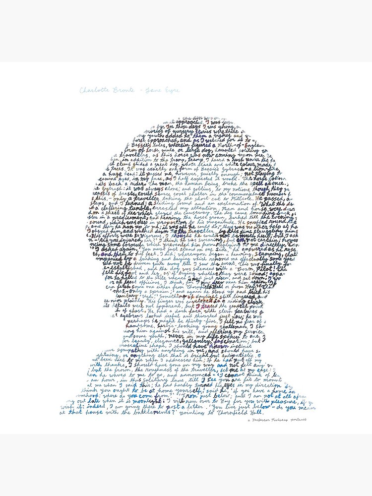 Charlotte Brontë Premium Matte Vertical Poster sold by Emma Miller ...