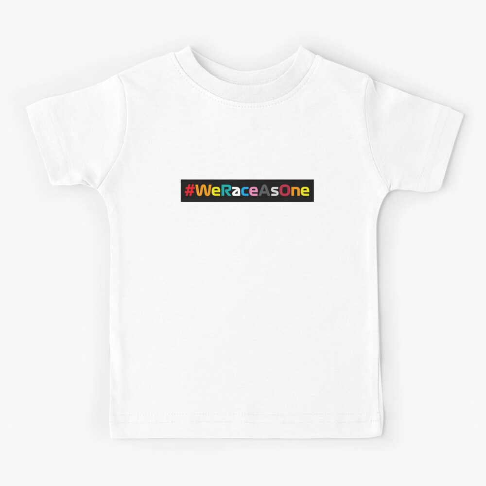 "#WERACEASONE" Kids T-Shirt for Sale by Massive-F1-Fan | Redbubble